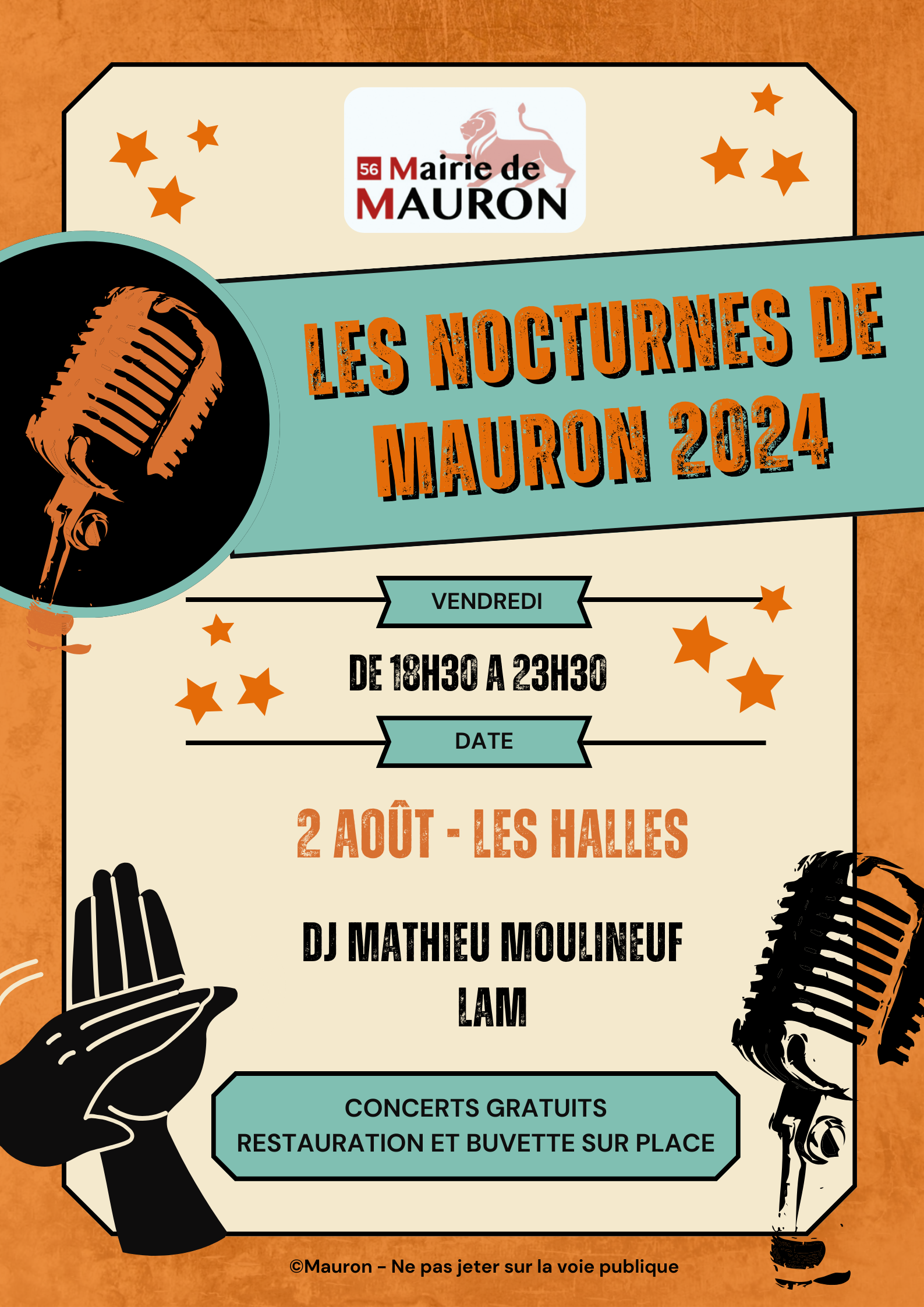 LES NOCTURNES DE MAURON - Vendredi 2 août 2024